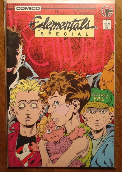 Elementals Special #1 comic book - Comico Comics