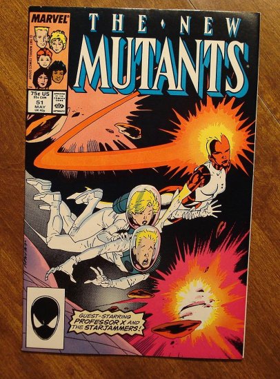 New Mutants #51 comic book - Marvel comics