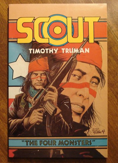 Scout trade paperback comic book - Eclipse comics - Tim Truman, VF