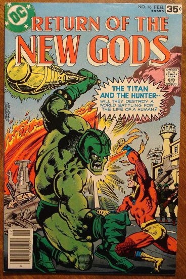 Return of the New Gods #16 comic book - DC comics, VG condition