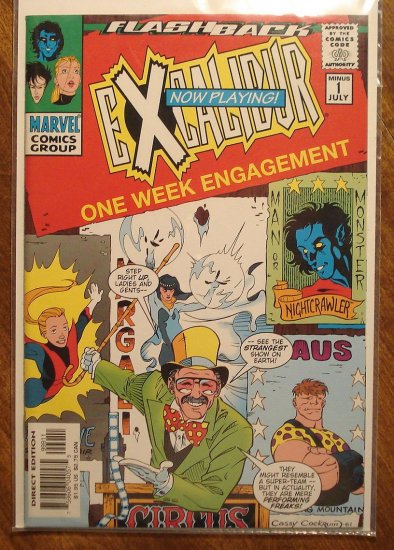 Flashback: Excalibur #1 comic book - Marvel Comics