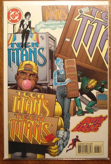 Teen Titans #6 (1990's series) comic book - DC Comics