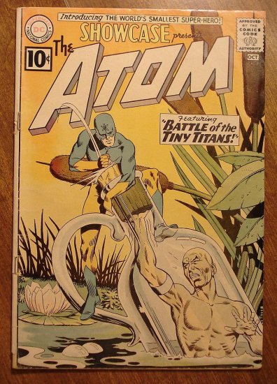 Showcase Presents The Atom #34 comic book 1961 1st appearance of The ...