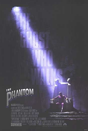The Phantom movie poster, full size, 27x40, never displayed, rolled ...