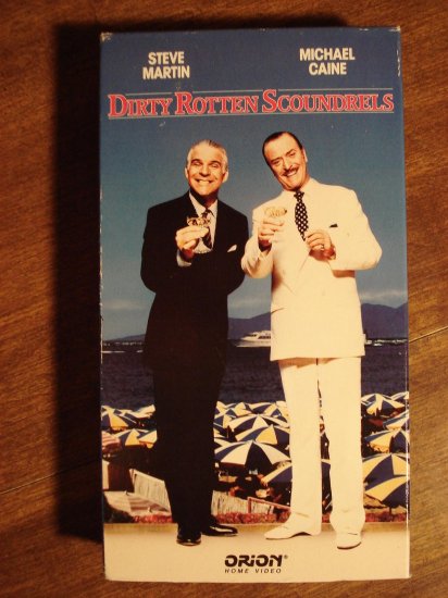 Dirty Rotten Scoundrels VHS video tape movie film, Steve Martin ...