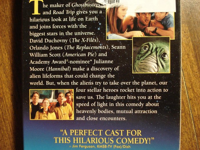 Evolution VHS video tape movie film, David Duchovny, Orlando Jones ...