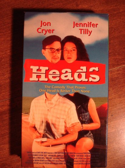Heads VHS video tape movie film, Jon Cryor, jennifer Tilly