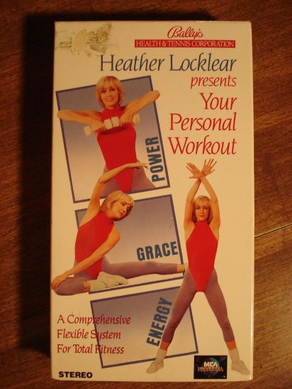 Heather Locklear - Your Personal Workout exercise VHS video tape movie ...