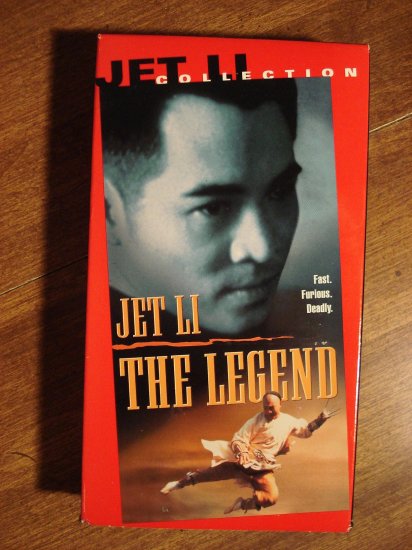 The Legend VHS video tape movie film, Jet Li, martial arts
