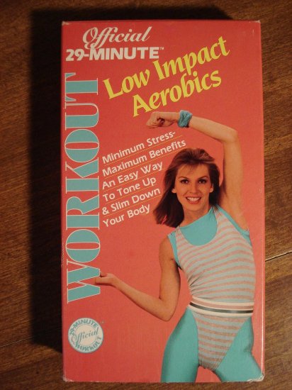 Official 29 Minute Low Impact Aerobics exercise Workout VHS video tape ...