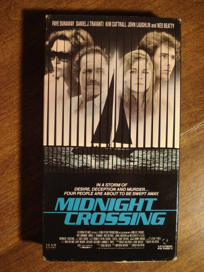 Midnight Crossing VHS video tape movie film, Faye Dunaway, Kim Catrell ...
