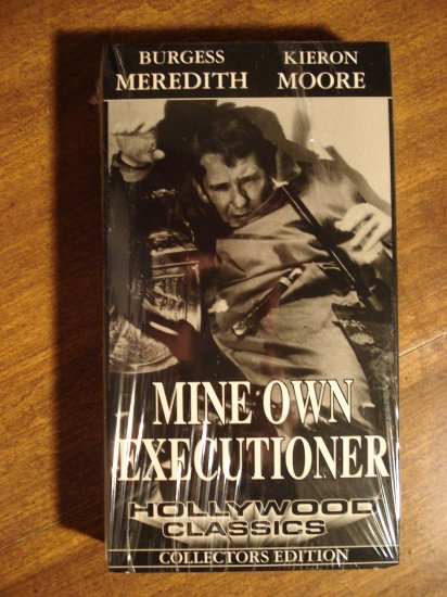 Mine Own Executioner VHS video tape movie film, Burgess Meredith ...