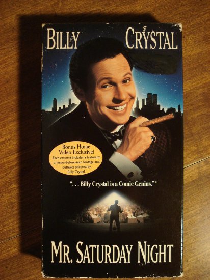 Mr. Saturday Night VHS video tape movie film, Billy Crystal, David ...