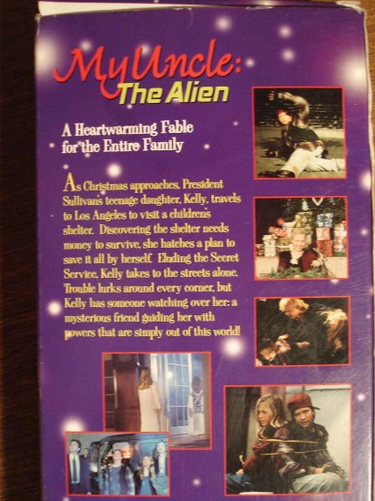 My Uncle: The Alien VHS video tape movie film, Hailey Foster, Joshua ...