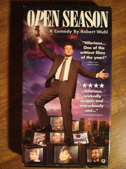 Open Season VHS video tape movie film, Robert Wuhl, Rod taylor,