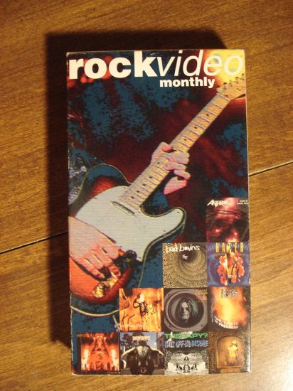 Rock Video Monthly - Heavy metal VHS music tape movie film, Ozzy ...
