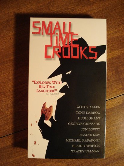 Small Time Crooks VHS video tape movie film, Woody Allen, Hugh Grant ...