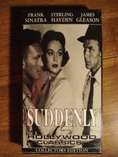 Suddenly VHS video tape movie film, Frank Sinatra, Sterling Hayden ...