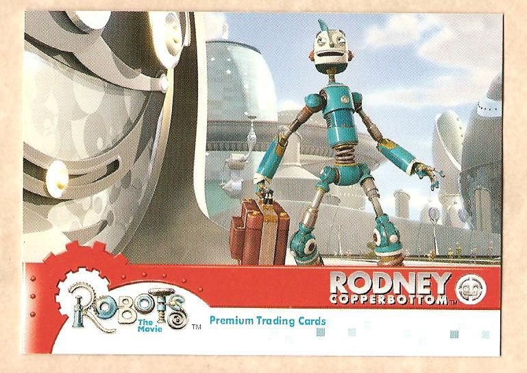 2005 Inkworks promo card Robots the movie P-1 Rodney Copperbottom NM/M