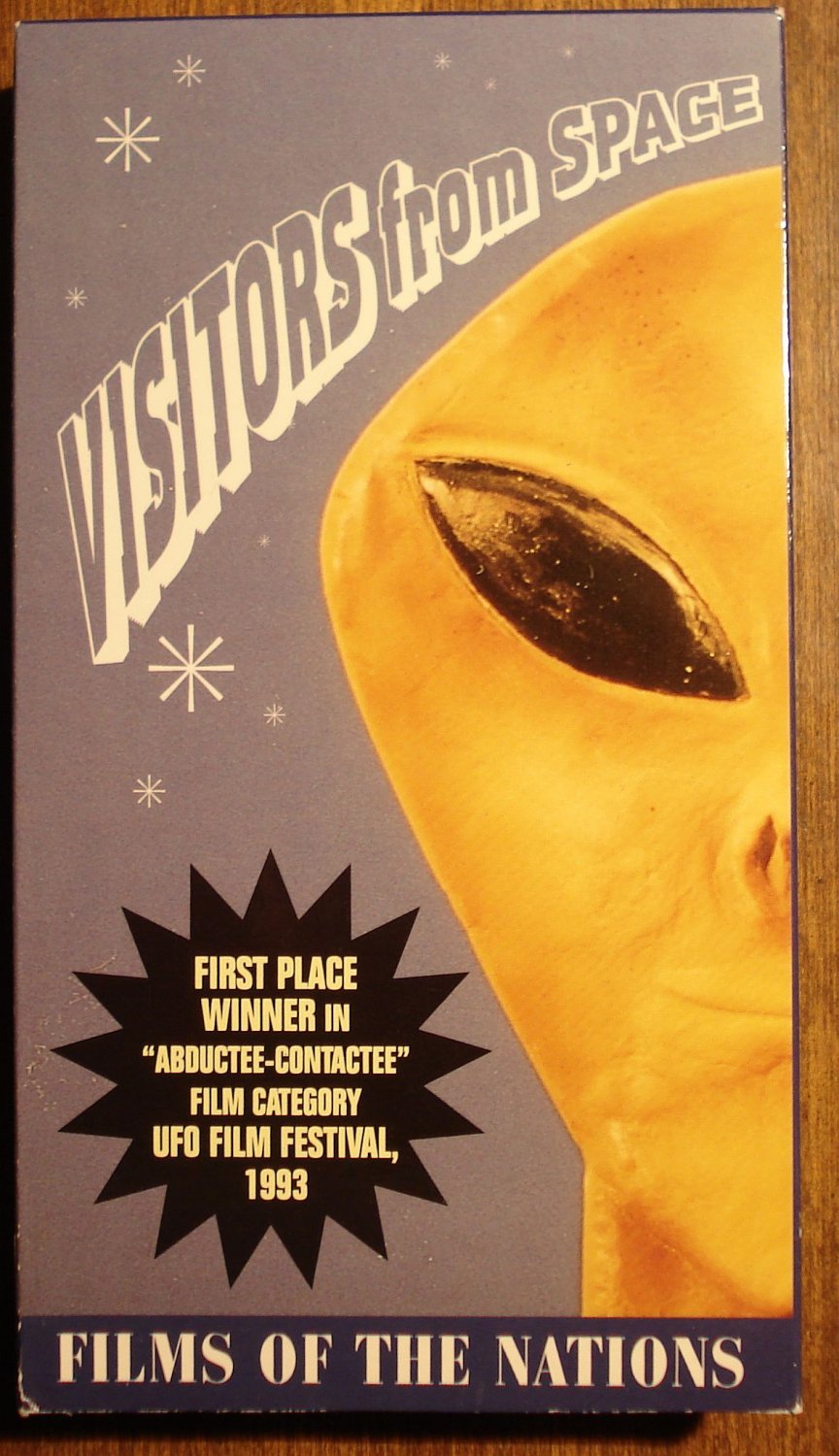 Visitors From Space VHS video tape movie film, aliens, UFO's ...