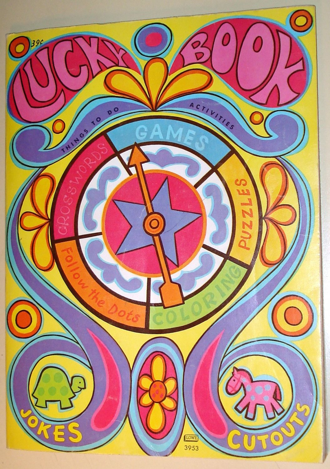 Lucky Book - 1969, Coloring, activities, games, puzzles, more - vintage ...