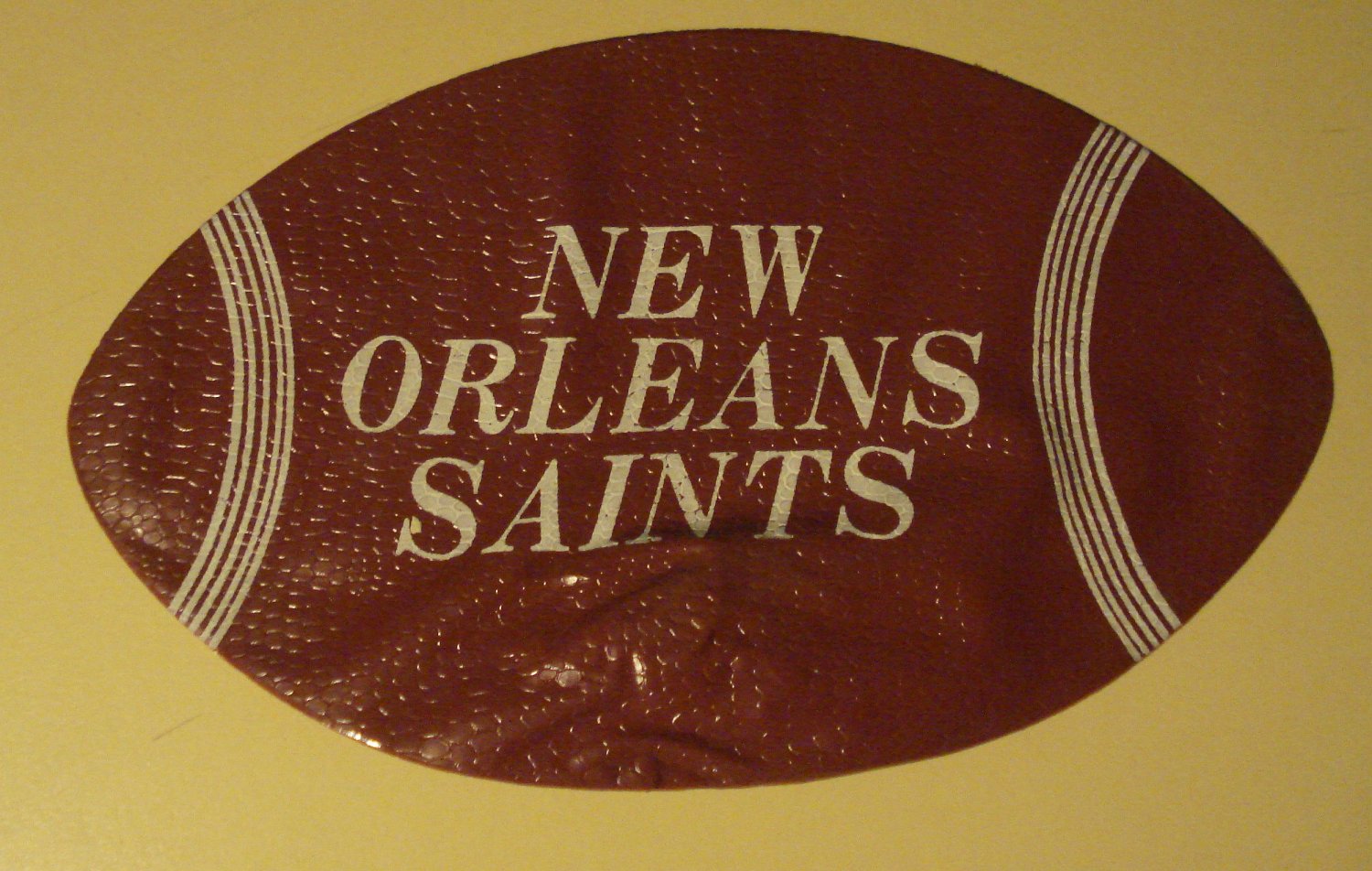 New Orleans Saints NFL football inflatable mini-football, unlicensed, 7 ...