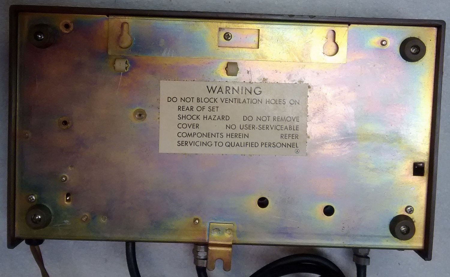 Vintage Jerrold corded TV remote control Model #TRC-82-3 1960's? 1970's?