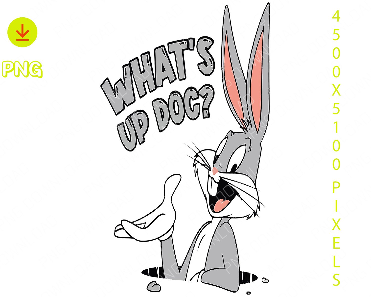90 Bugs Bunny Looney Tunes Whats Up Doc Digital File