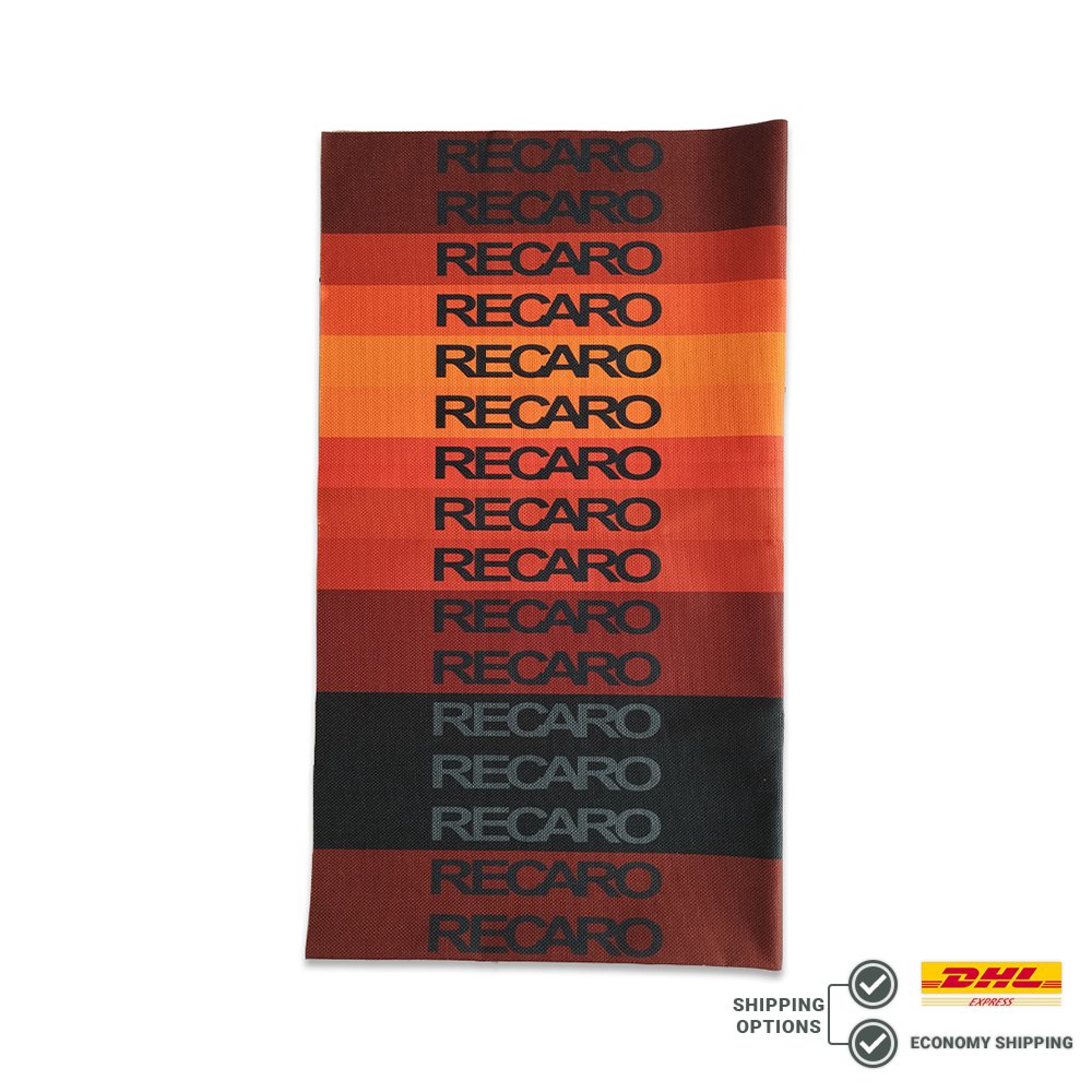 Recaro Spectrum Orange Fabric For Seat 1m