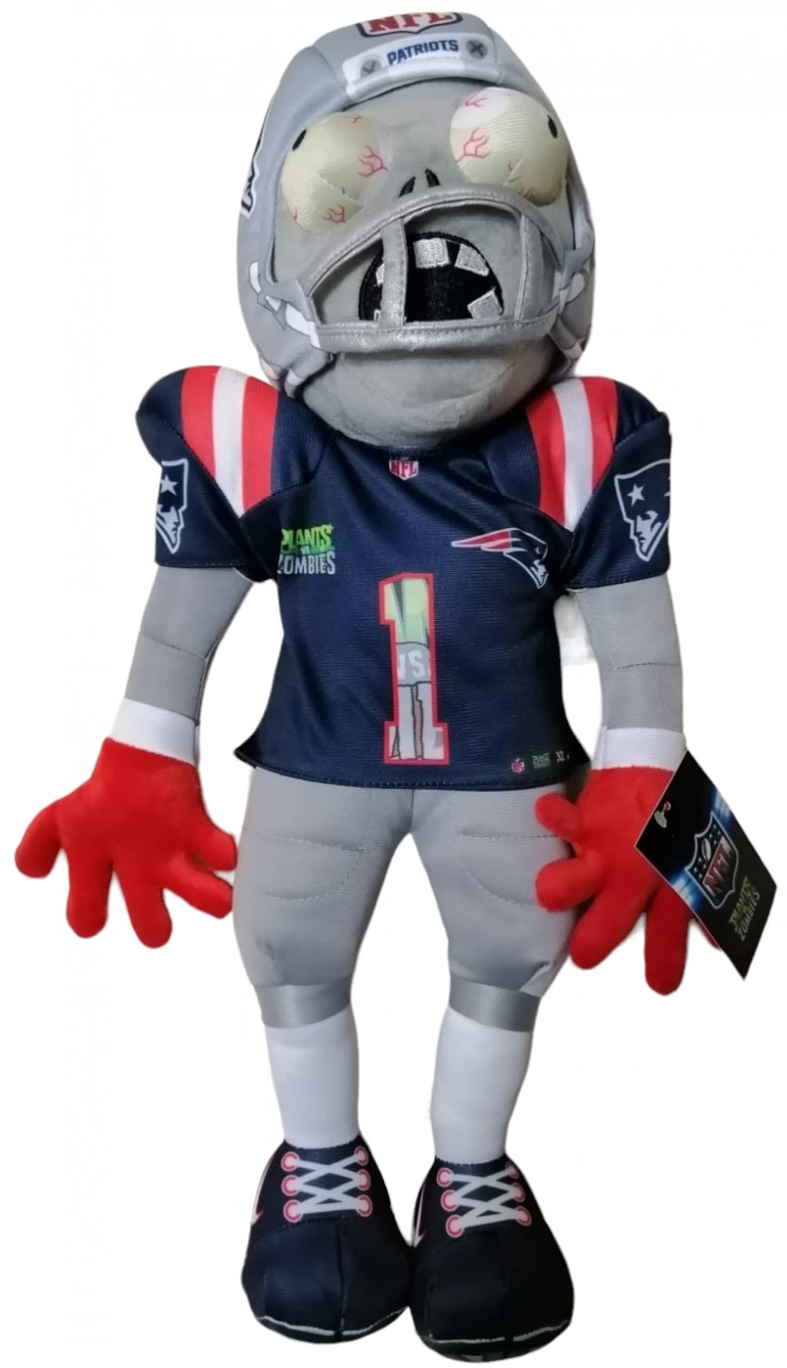 Plants vs Zombies Plushie New England Patriots Cam Newton Football ...