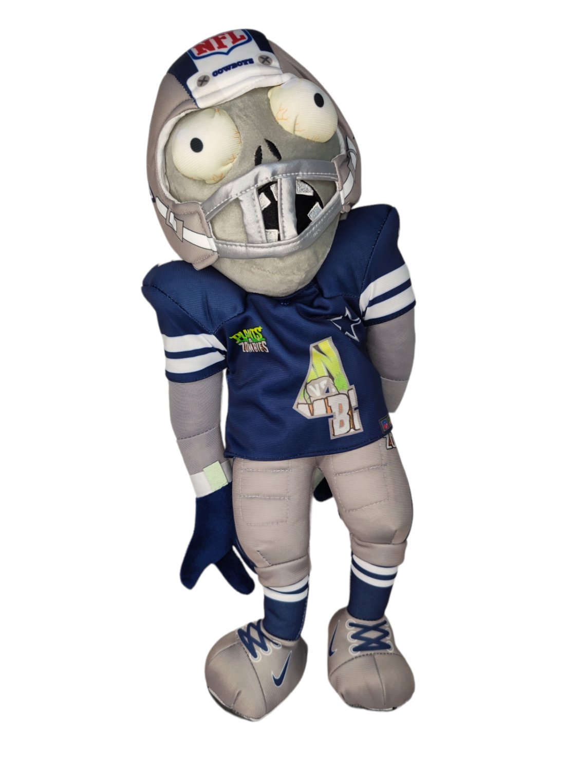 Plants Vs Zombies Plushie Toy Dallas Cowboys Prescott Football Zombie ...