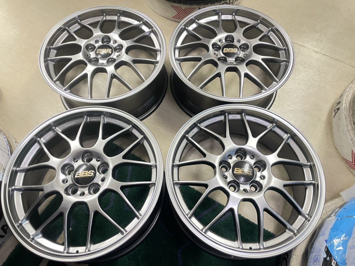 JDM Forged lightweight BBS RGR RG749 18 inch 7.5J inset 50 PCD114.35H powder coa