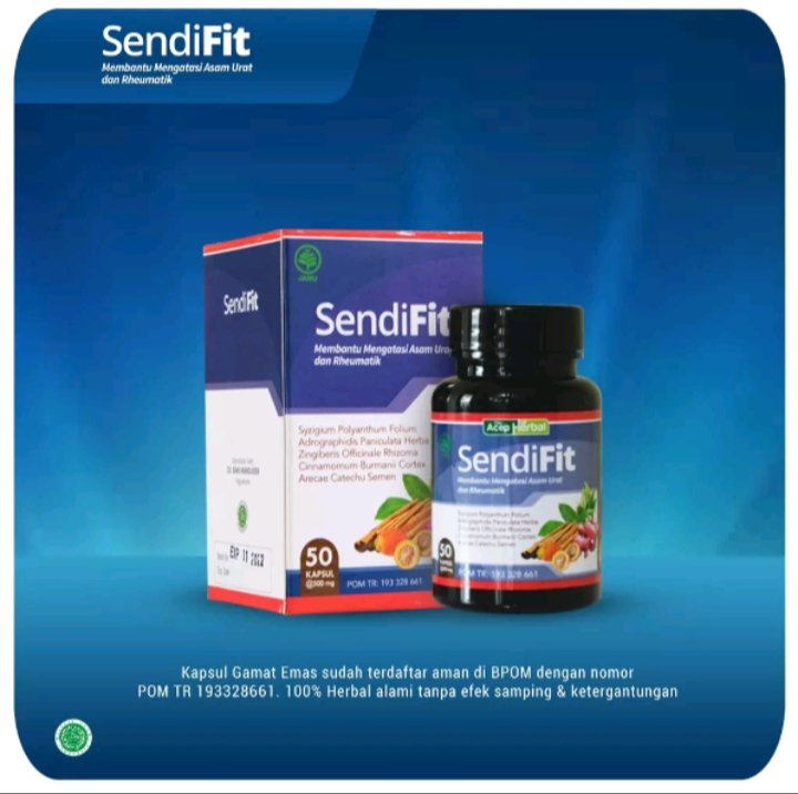 Herbal Sendifit for joint pain, gout, osteoporosis, back pain, knee