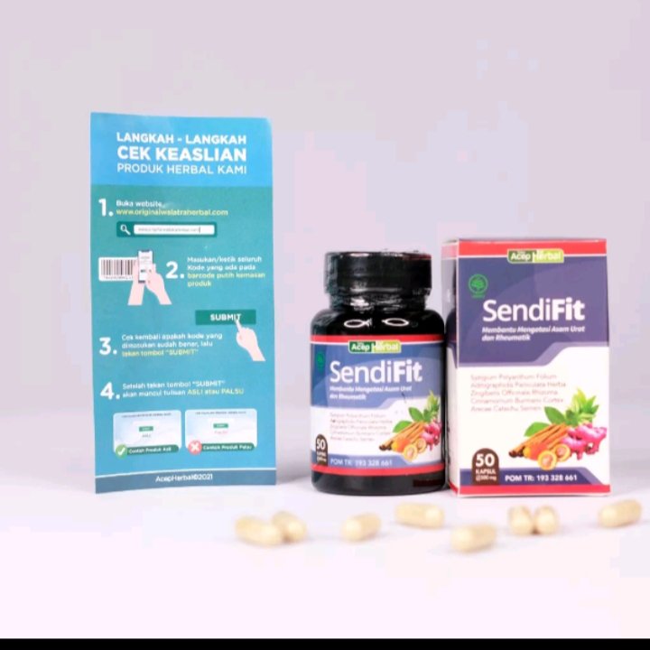 Herbal Sendifit for joint pain, gout, osteoporosis, back pain, knee