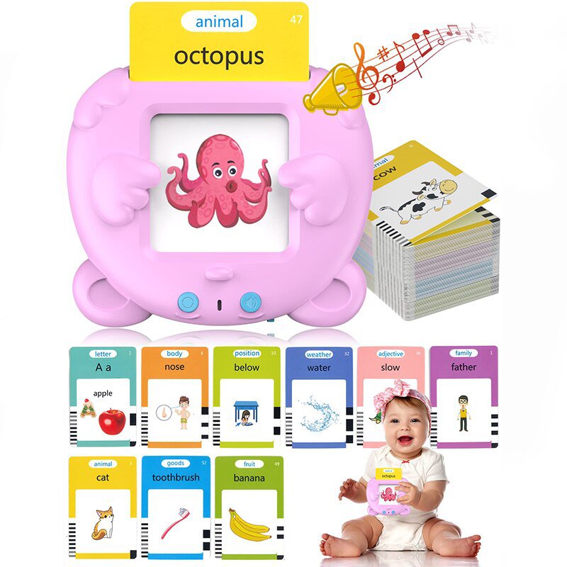 Talking Flash Cards for Toddlers Flash Cards Kids English Language