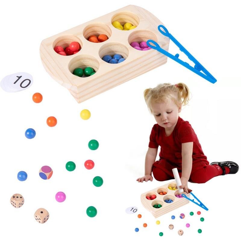 Color Matching Toys Wooden Color Classification Training Box ...