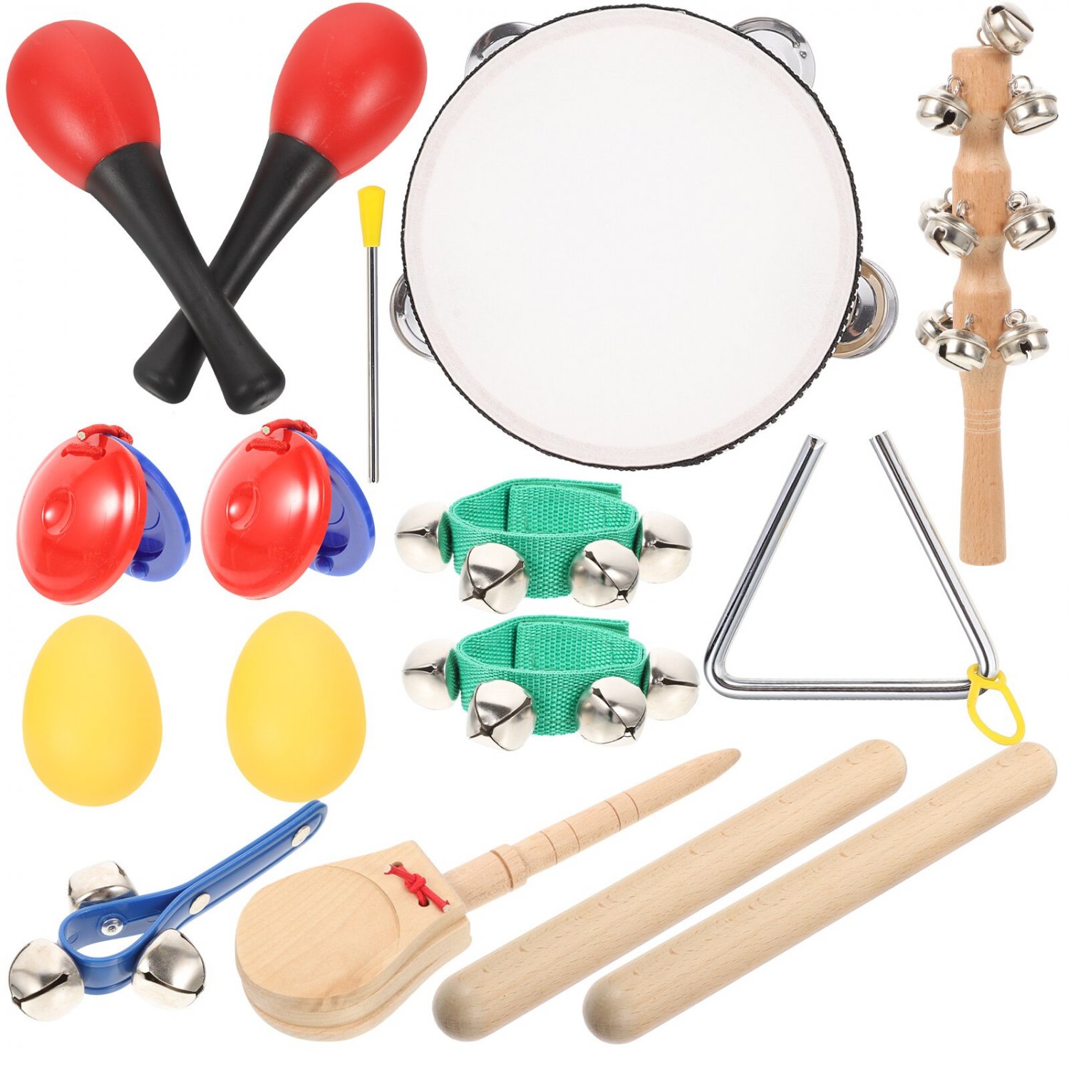1 Set of Percussion Instruments Kit Percussion Instruments Kids ...