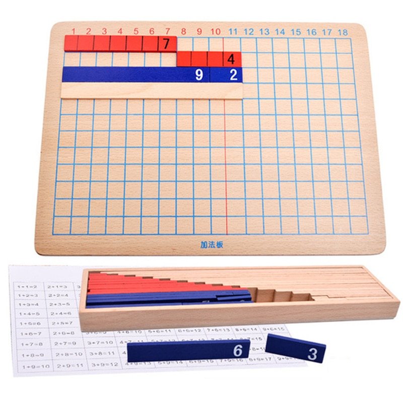 Kids Toys Montessori Mathematics Teaching Materials Early Educational ...