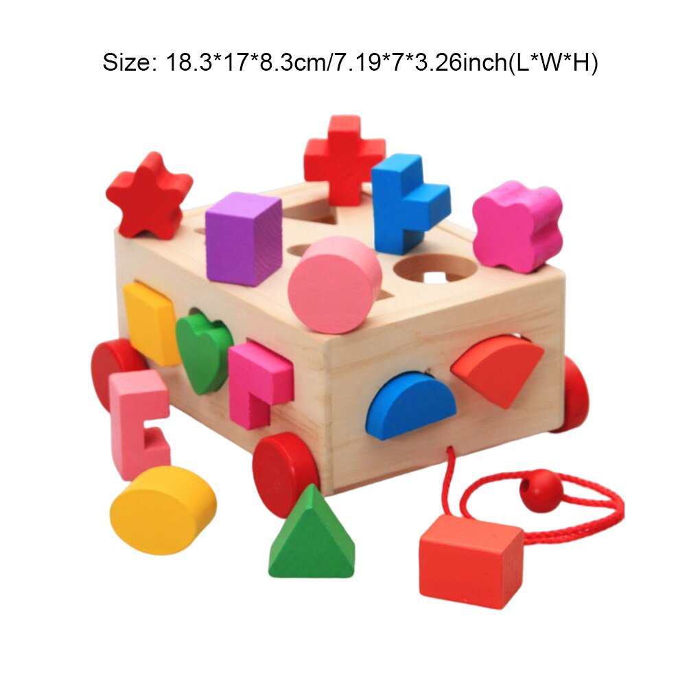 Kids Shape Sorter Toy Learning Playing Color Recognition Children Toys