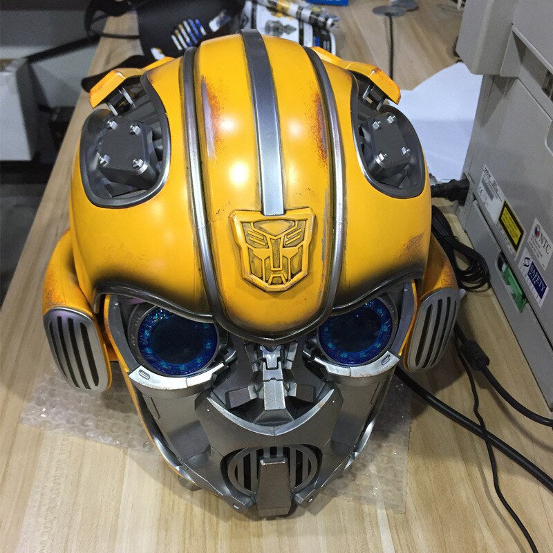 Transformers Bumblebee 1:1 Helmet Bandai Original Genuine Masker ...
