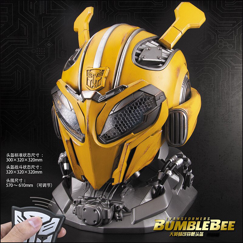 Transformers Bumblebee 1:1 Helmet Bandai Original Genuine Masker ...