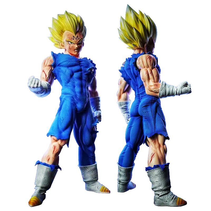 29cm Anime Dragon Ball Z Figures Majin Vegeta Action Figures GK Collection