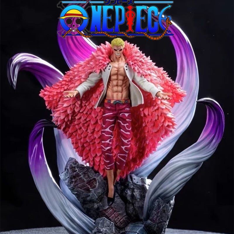Anime One Piece Figure Donquixote Doflamingo Model Dolls Figurine Portrait