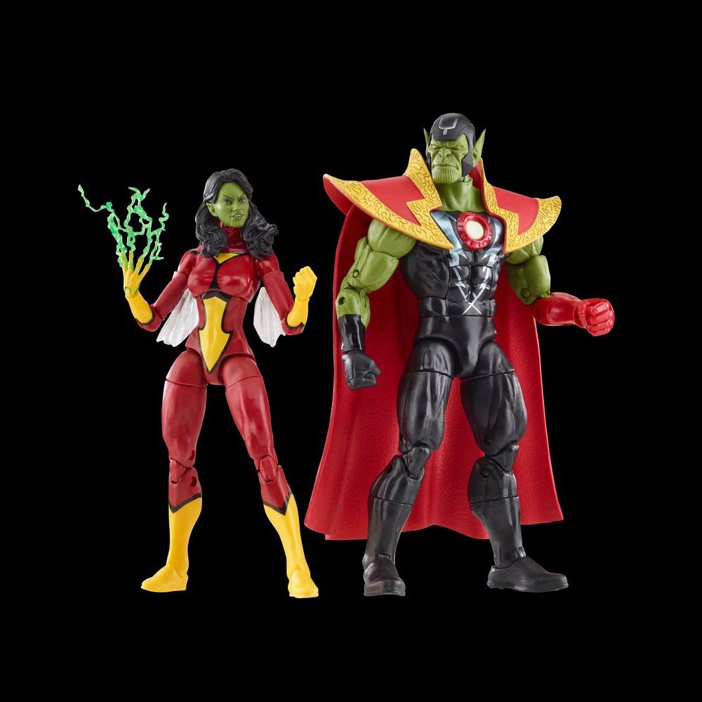 Marvel Legends Anime Figure Skrull Queen & Super-Skrull Avengers