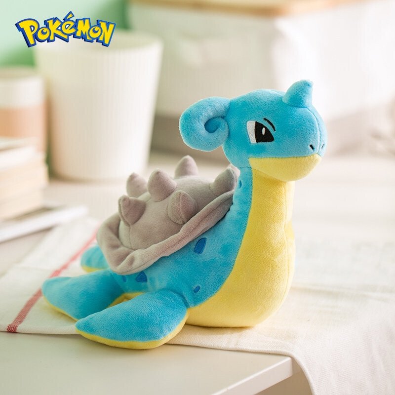 Pokemon Kawaii Lapras Stuffed Toys Cartoon&Cute Water Sprit Plush Dolls
