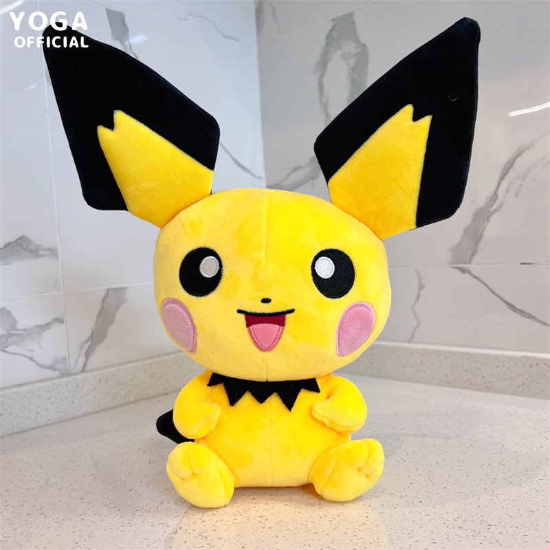 Pokemon Pichu Cartoon Cute Soft Stuffed Animals Plushie Doll Anime ...