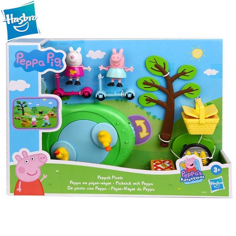 Hasbro Peppa Pig Peppa's Adventures Peppa's Picnic Playset Preschool ...