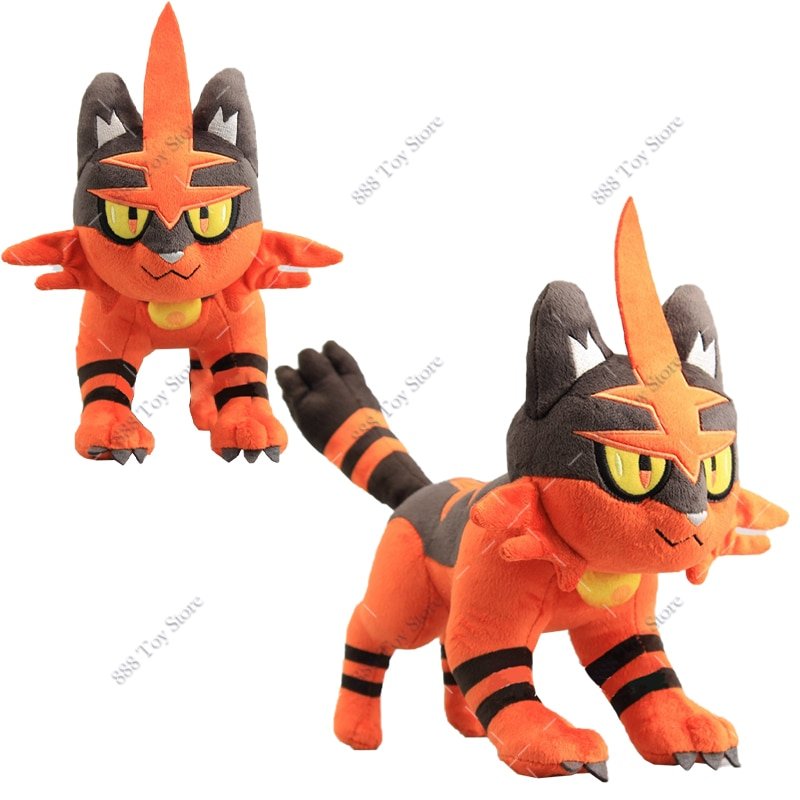 Pokemon Torracat Plush First-order evolution Version Dolls Toys Anime ...