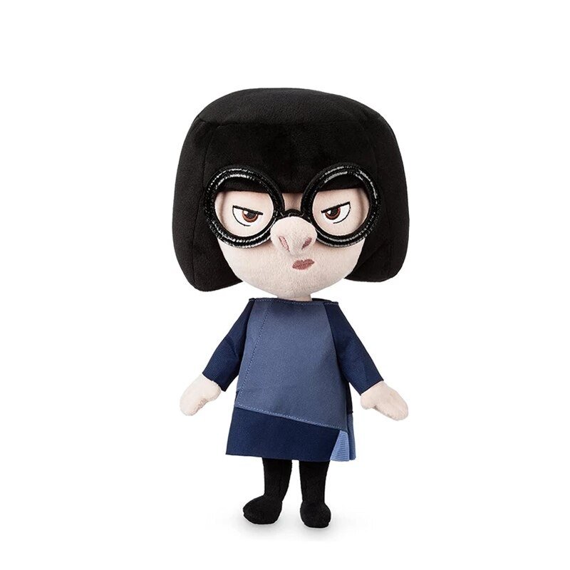 Disney original Incredibles 2 Edna Mode Plush Toy Stuffed Doll Birthday ...