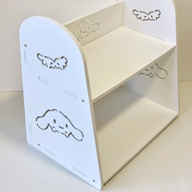 Cinnamoroll Hello Kitty Sanrio Kawaii Anime Bookshelf Cute Cartoon